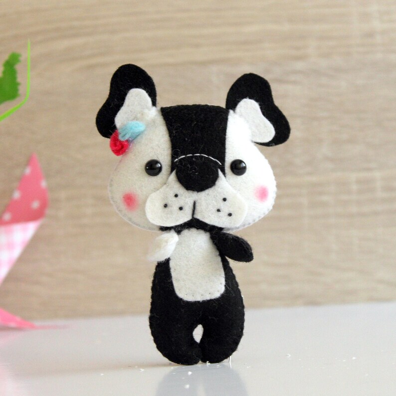 Felt Dog Pattern Dog Sewing Pattern for Dog Lovers Felt - Etsy