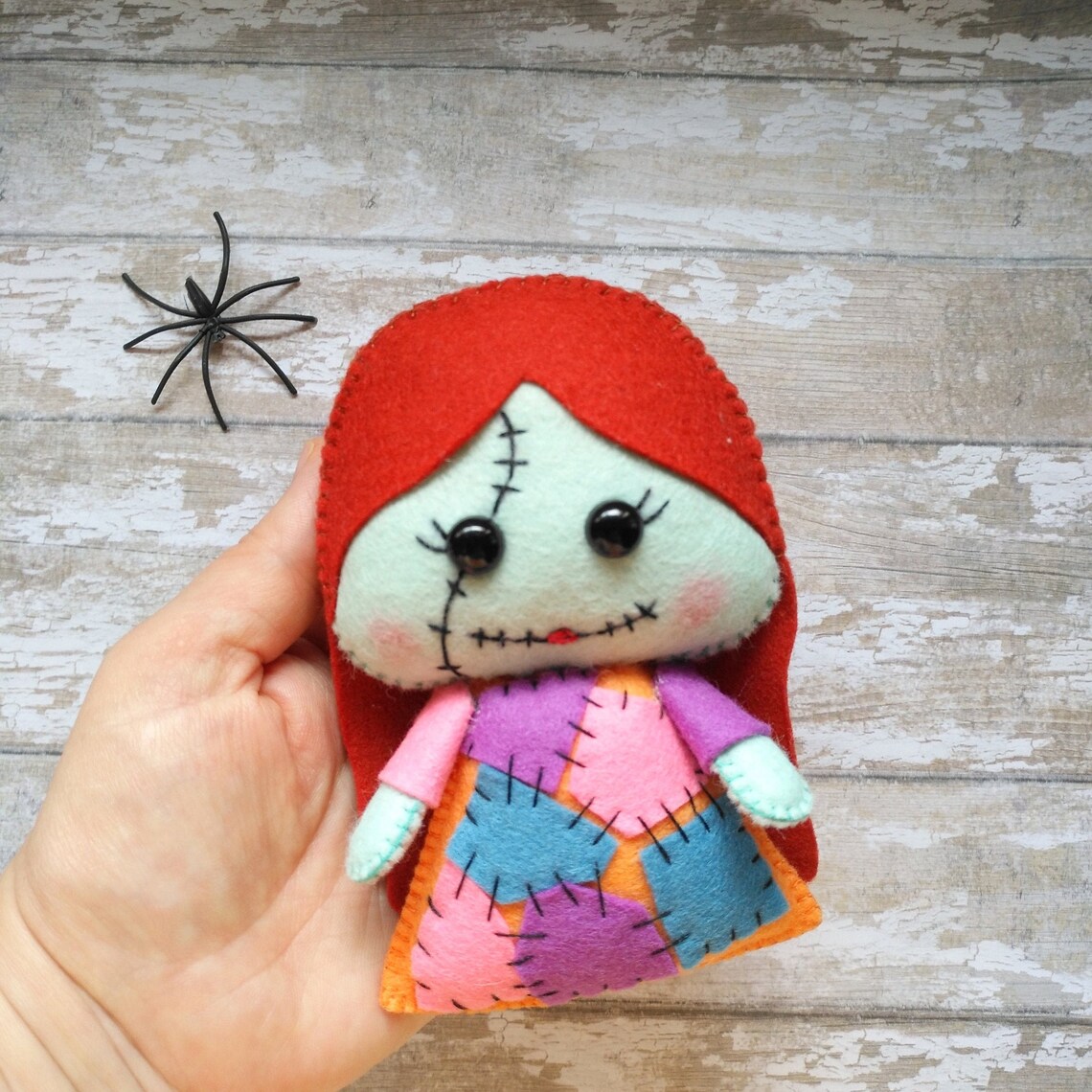 Felt Jack and Sally Ornament Pattern, Nightmare Before Christmas (PDF ...