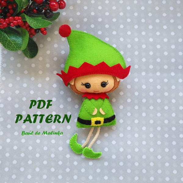 Felt Elf - Etsy