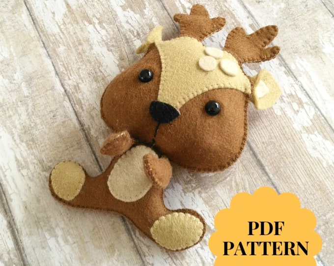 Felt Hedgehog Pattern SVG Felt Pattern Woodland Animal - Etsy
