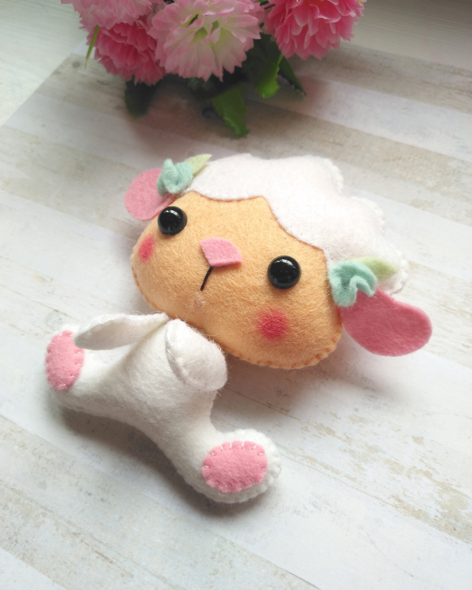 Felt Sheep Pattern PDF Tutorial Sheep Sewing Tutorial Sheep | Etsy