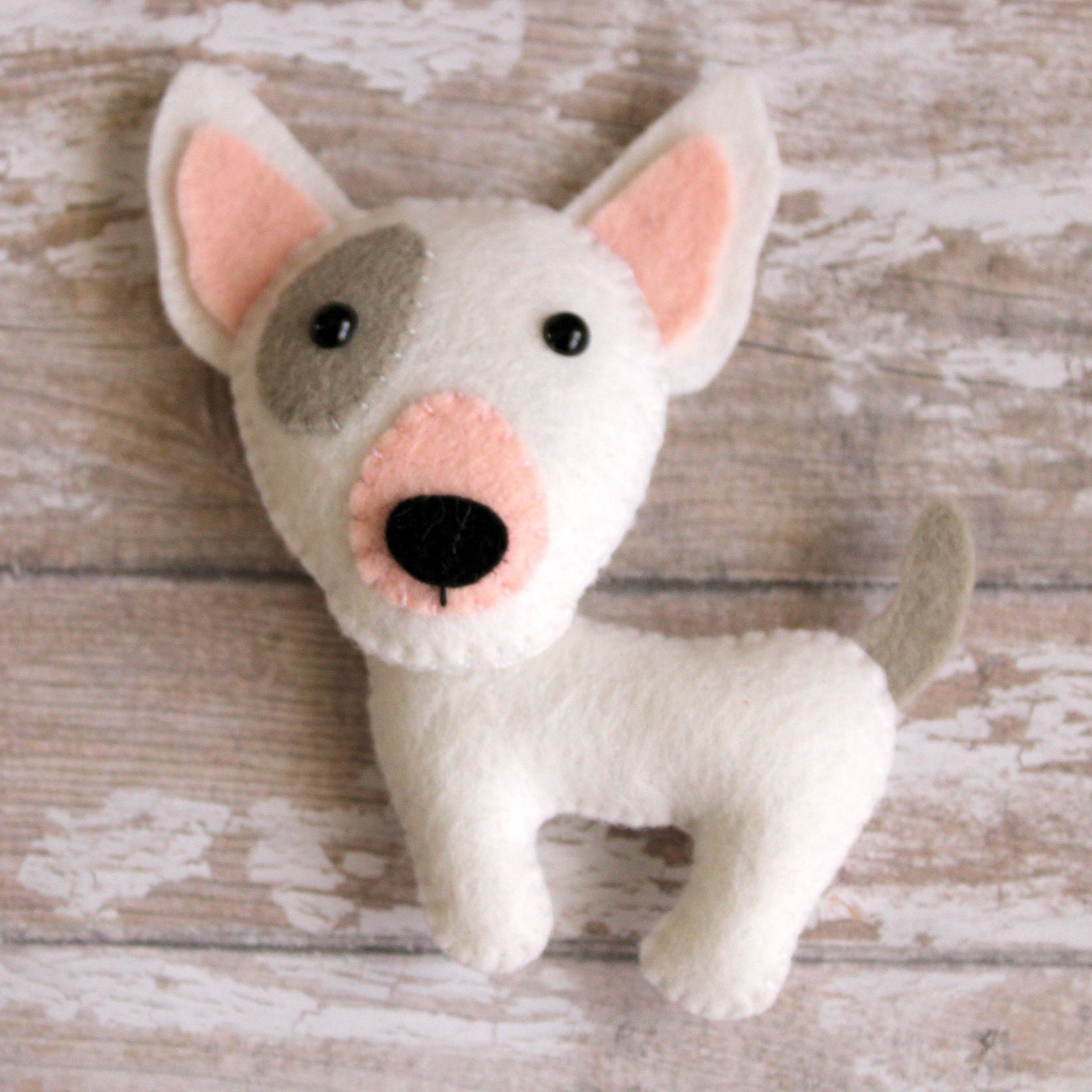 Dog Felt Pattern Set of Dogs Bull Terrier Beagle Chihuahua - Etsy