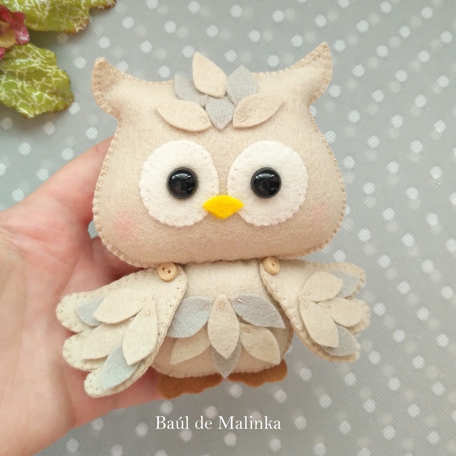 Owl Sewing Pattern, Felt Owl Ornament, SVG Owl, Felt Tutorial, Bird SVG ...