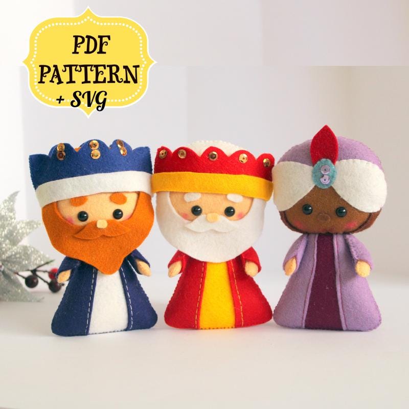 Three Kings Svg - Etsy
