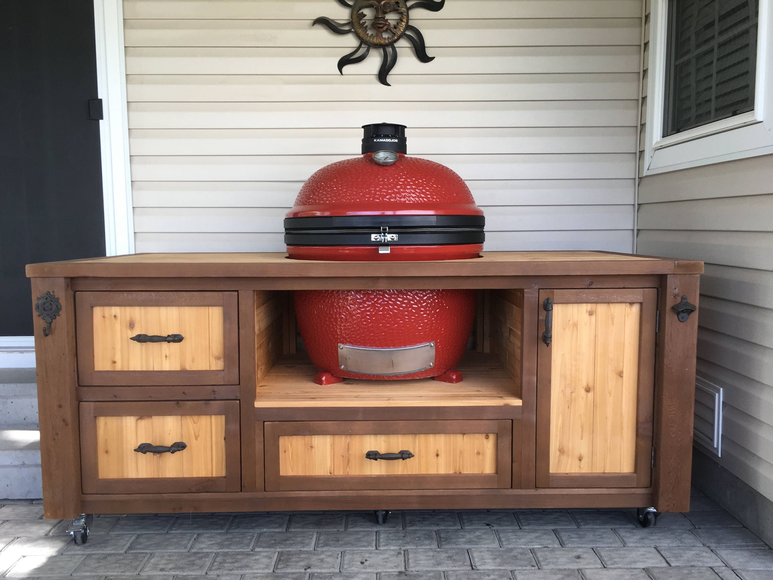 Grill Master Center Cut FREE SHIPPING on Grill Tables & | Etsy