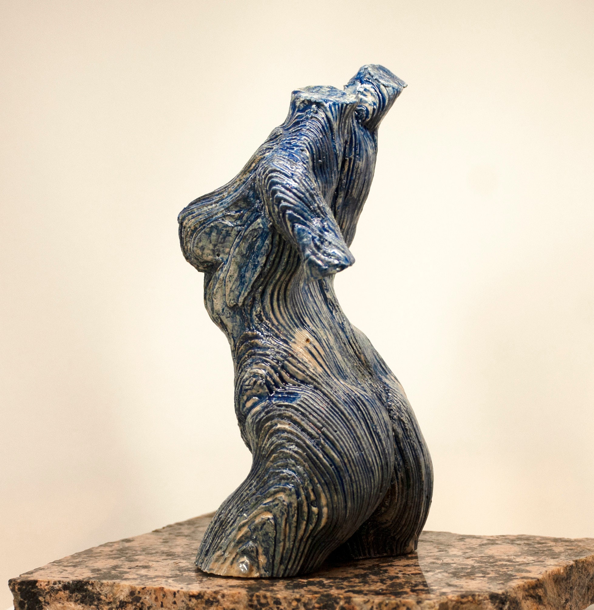 Sculpture of a Female Torso Bronze Patina - Etsy