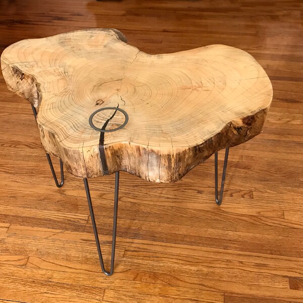Wood Slab Coffee Table - Etsy