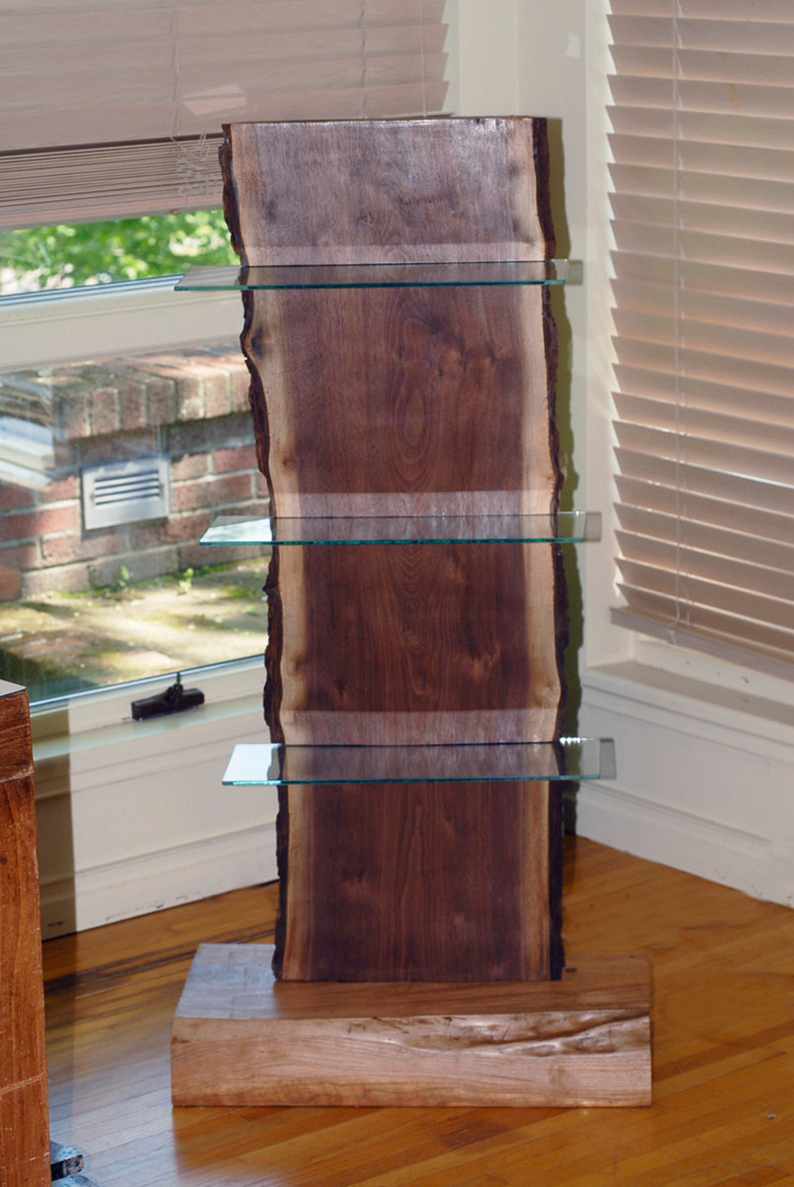 Wood Slab Shelving Units | Etsy