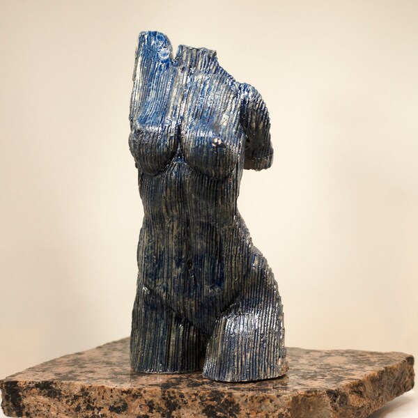 Bronze Torso Sculpture - Etsy