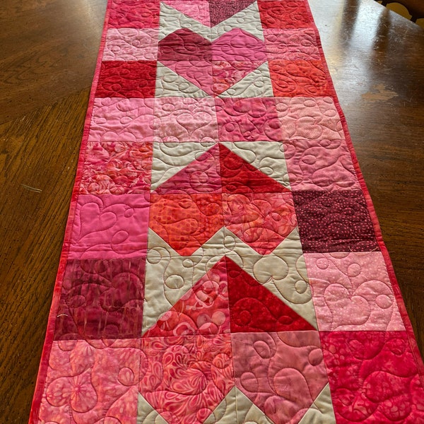 Patchwork Table Runner - Etsy