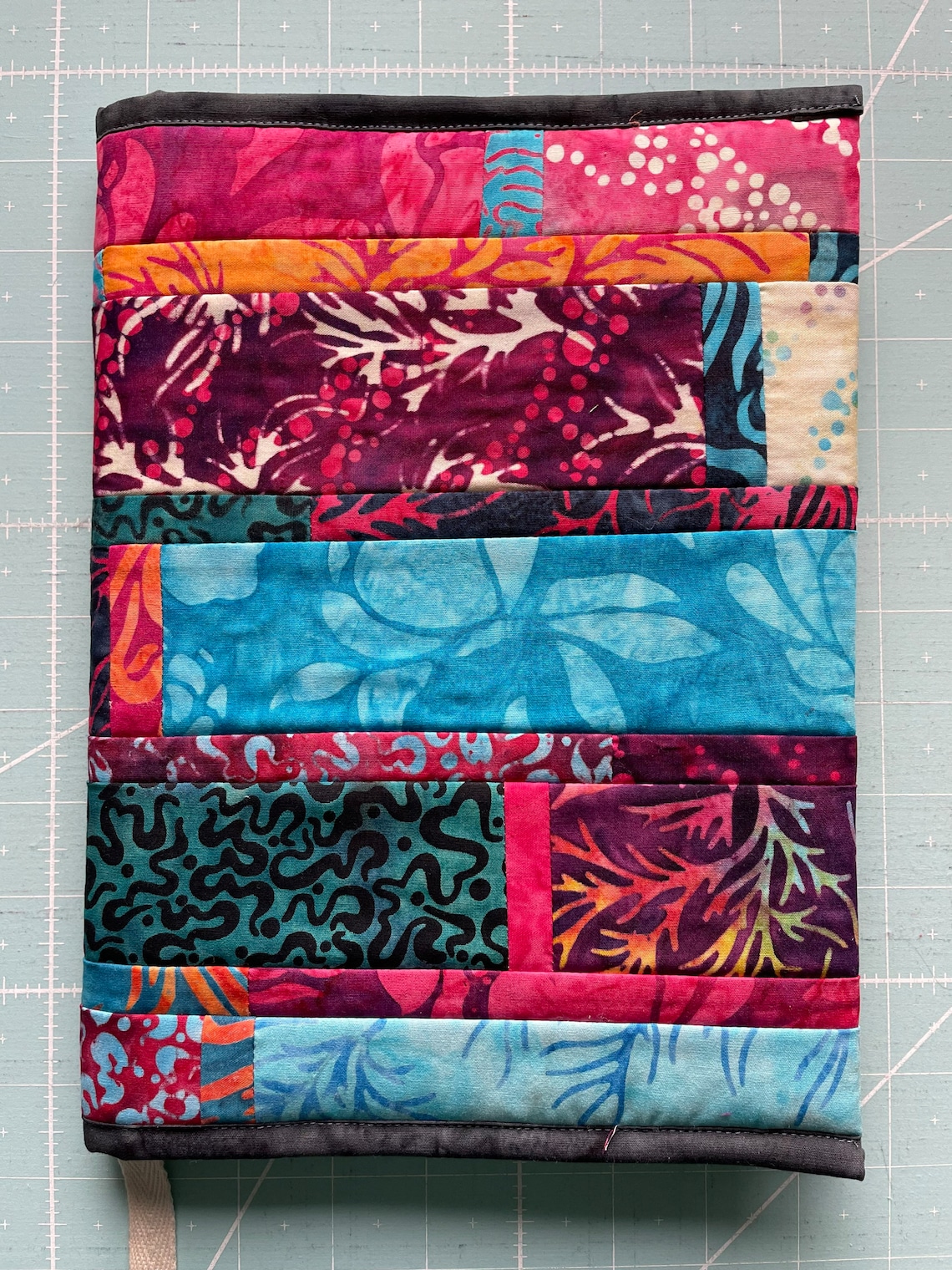 Batik Fabric Journal Cover Bright Colors Blank Composition - Etsy