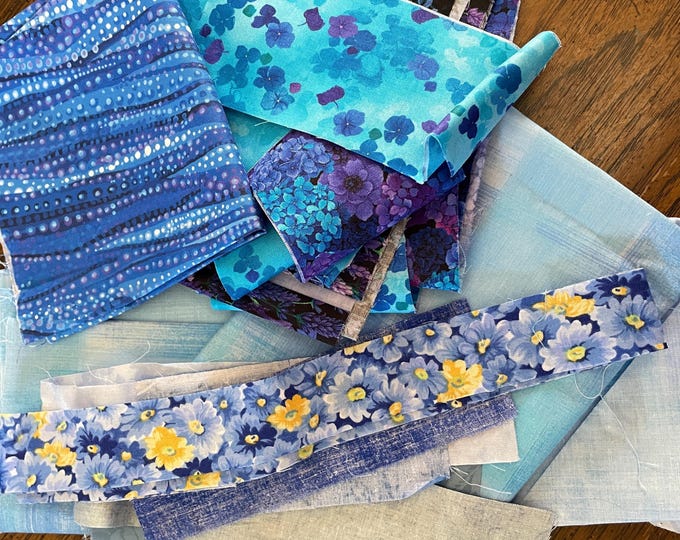 Colorful Mix Scrap Fabric Strips 8 Ounce Bag - Etsy