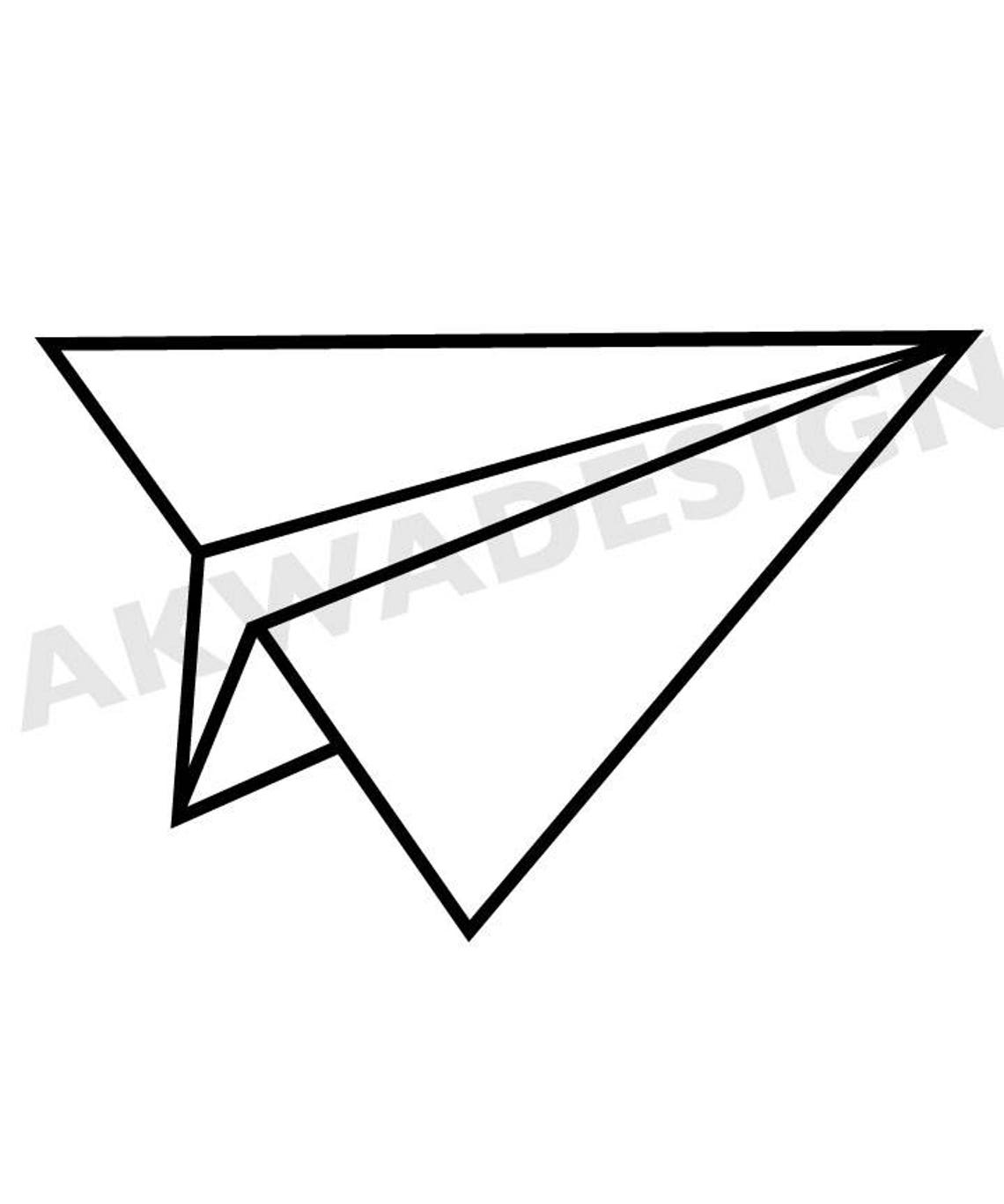Wall Sticker Paper Planes - 12 Airplanes Vinyl Sticker - Child Room ...