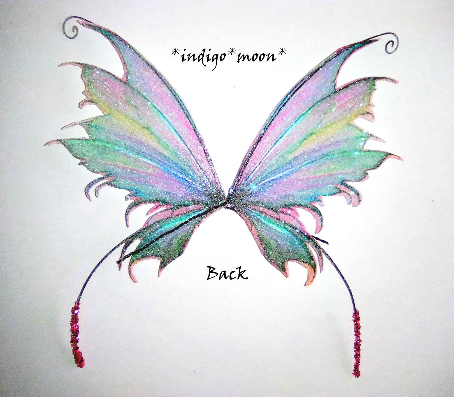 OOAK Handmade Fantasy Fairy Wings for Dolls - Etsy