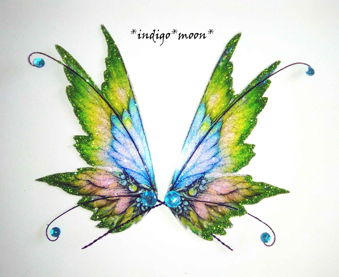 OOAK Gorgeous Handmade Sparkly Fantasy Fairy Wings for Dolls - Etsy