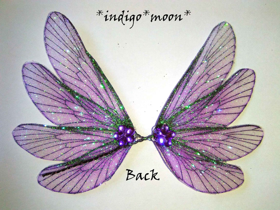 OOAK Handmade Fantasy Fairy Wings for Dolls | Etsy