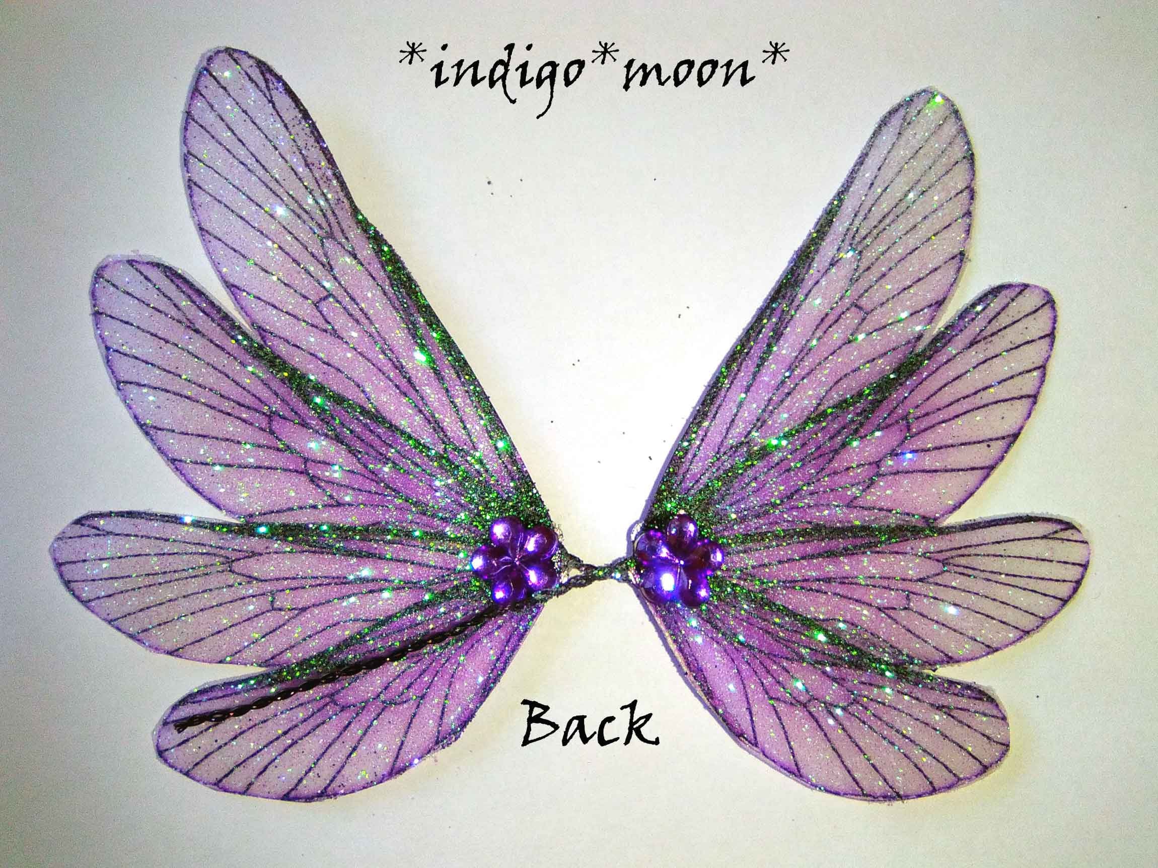 Alas De Hada Moradas