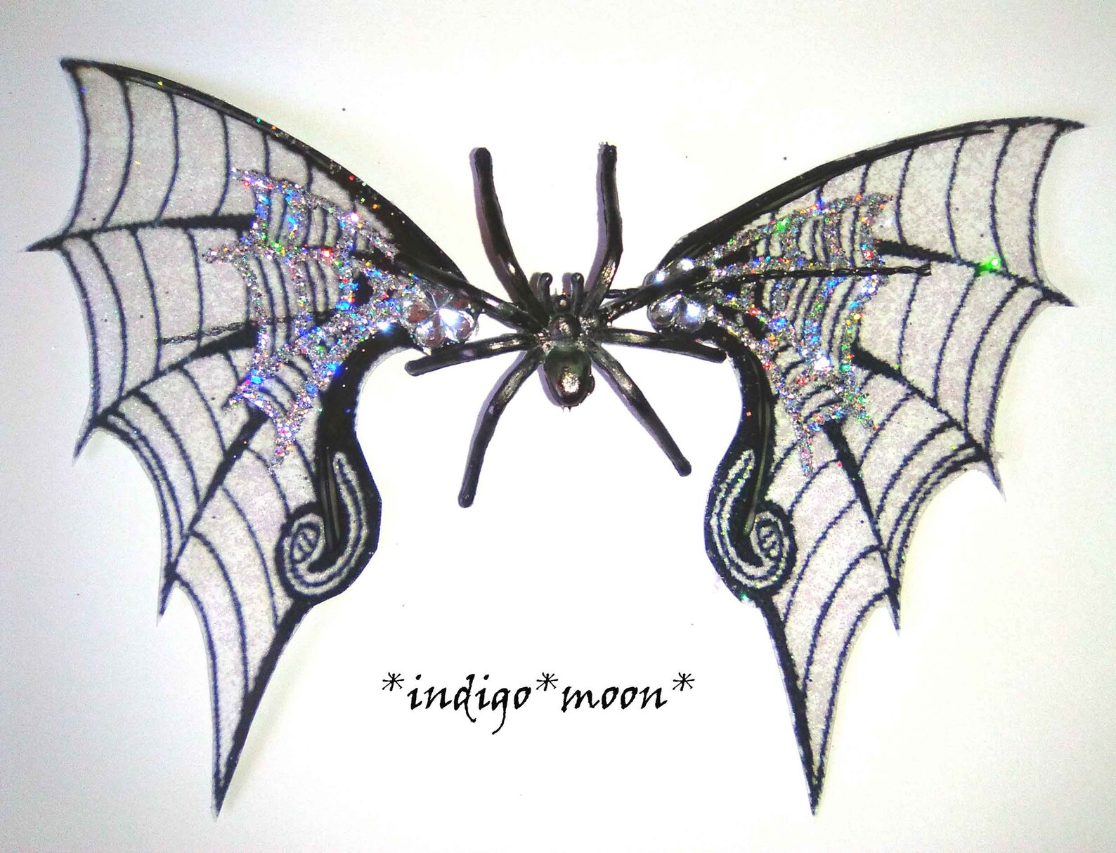 OOAK Handmade Fantasy Spiders Web Fairy Wings for Dolls - Etsy Israel