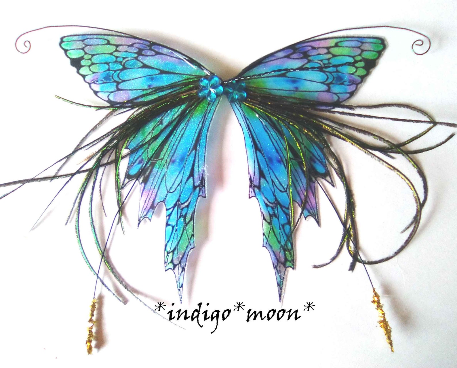 OOAK Handmade Fantasy Fairy Wings for Dolls - Etsy