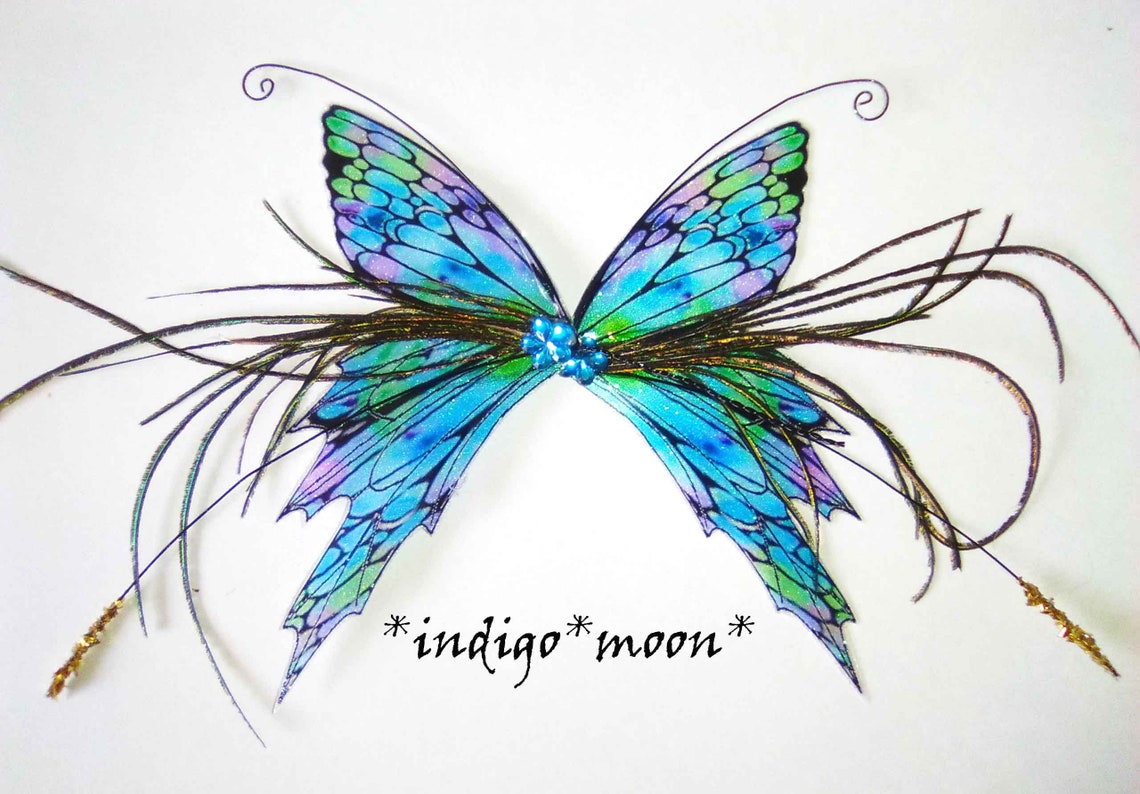 OOAK Handmade Fantasy Fairy Wings for Dolls - Etsy