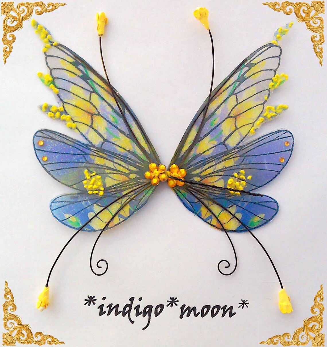 OOAK Handmade Fantasy Fairy Wings for Dolls - Etsy