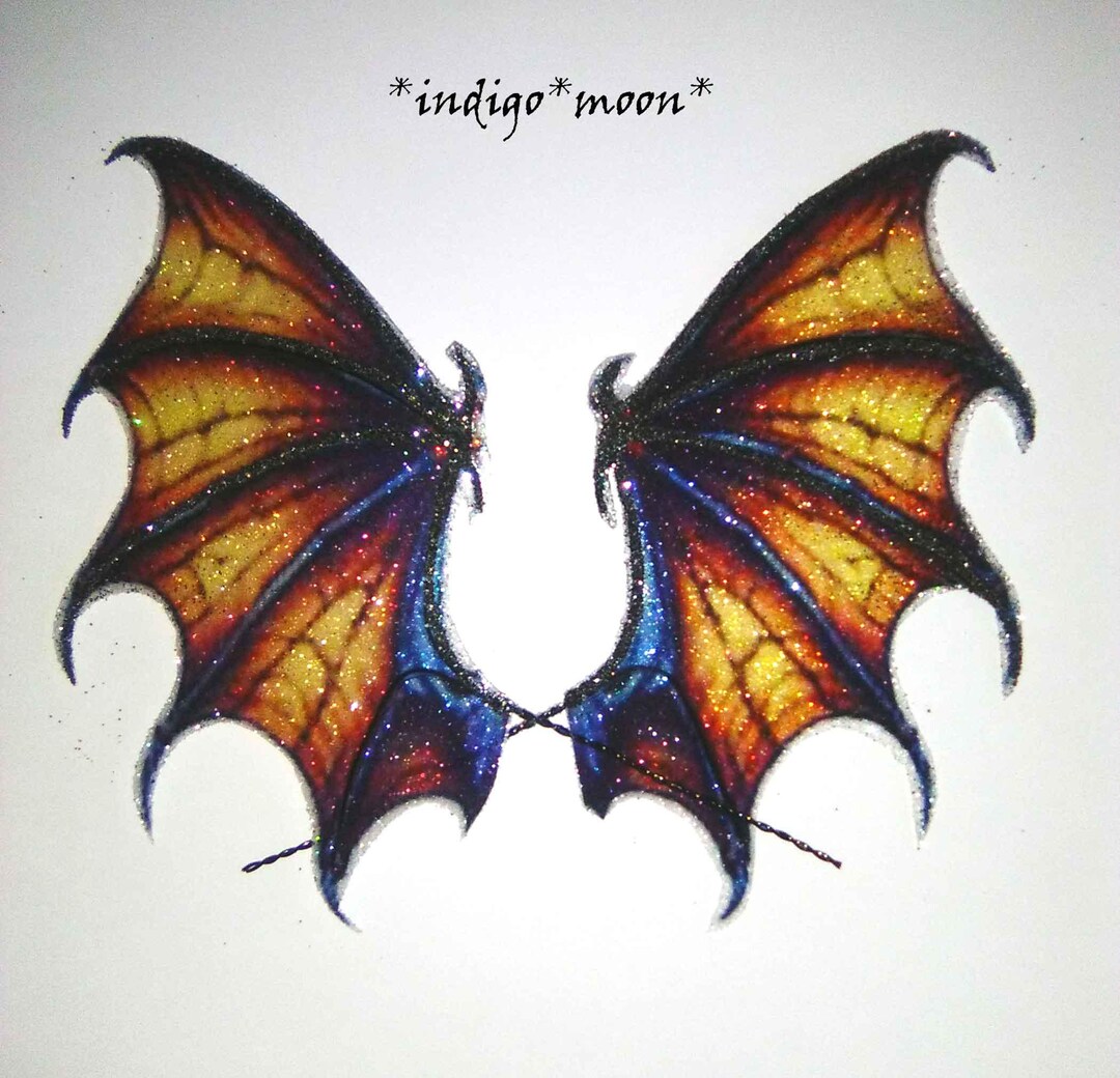 OOAK Handmade Fantasy Fairy Dragon Bat Wings for Dolls - Etsy