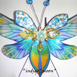 OOAK Fairy Pixie Fantasy Insect Cicada Bug Butterfly Art Wing | Etsy