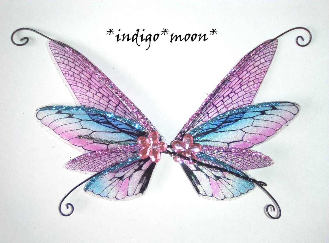 OOAK Handmade Small 2inch Fantasy Fairy Wings for Dolls - Etsy