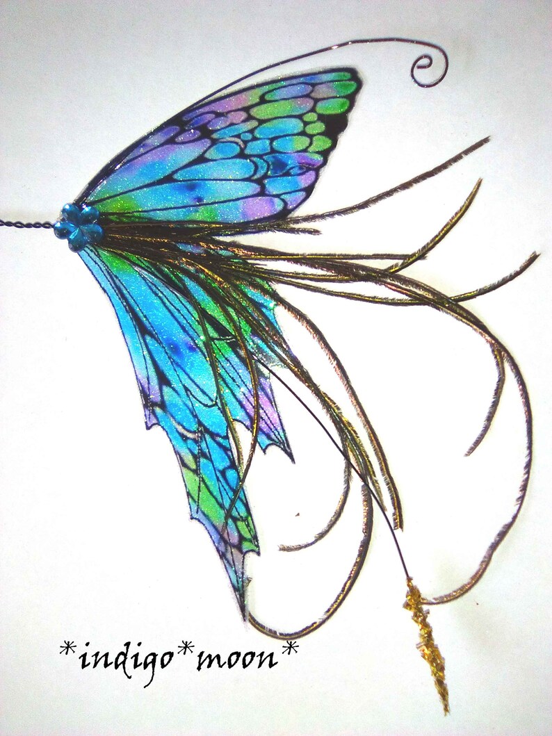 OOAK Handmade Fantasy Fairy Wings for Dolls - Etsy