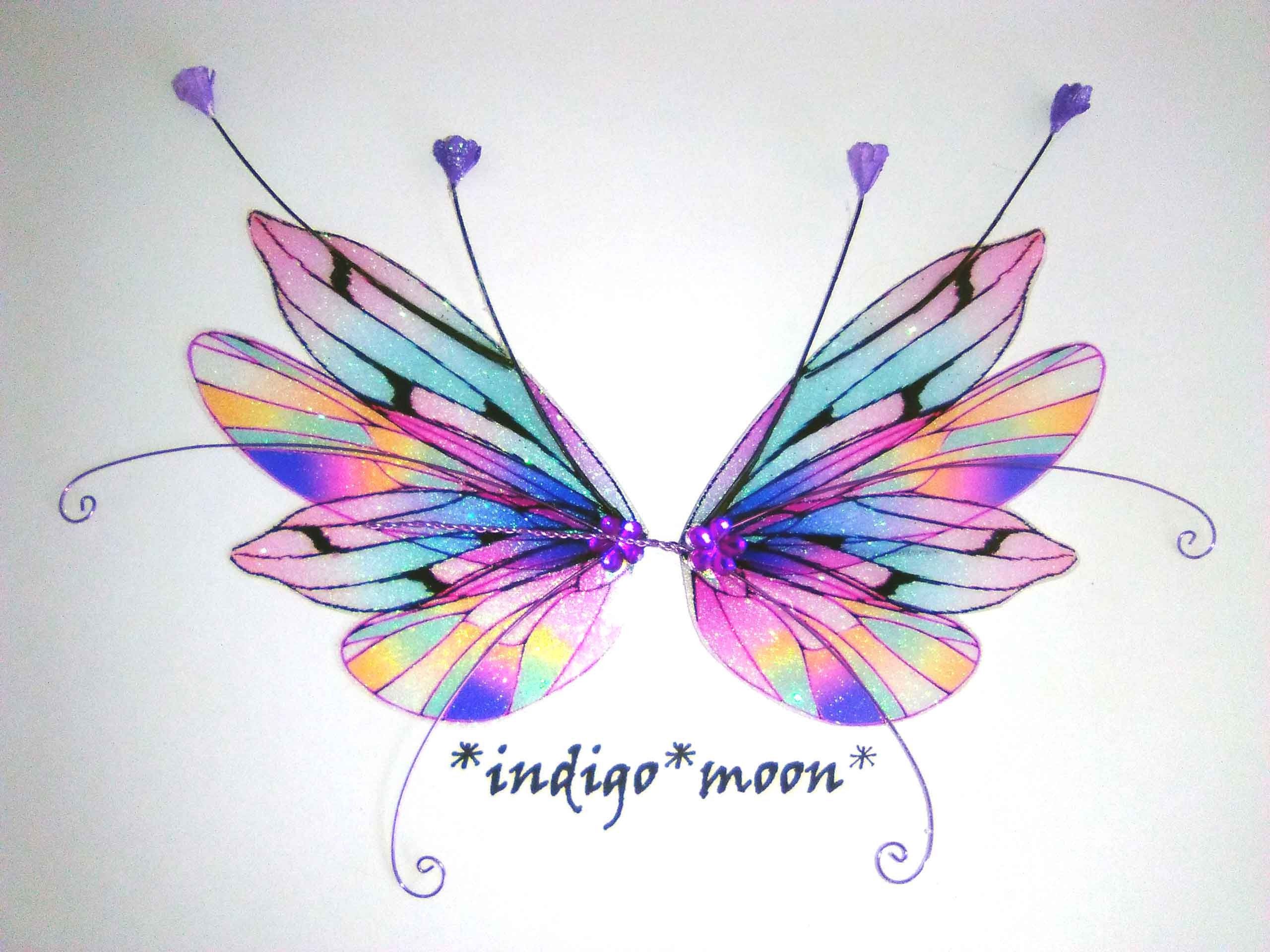 OOAK Handmade Fantasy Fairy Wings for Dolls | Etsy