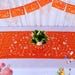 2 Pack, Orange Plastic Table Runners, Mexican Fiesta Decor, 20x72 ...