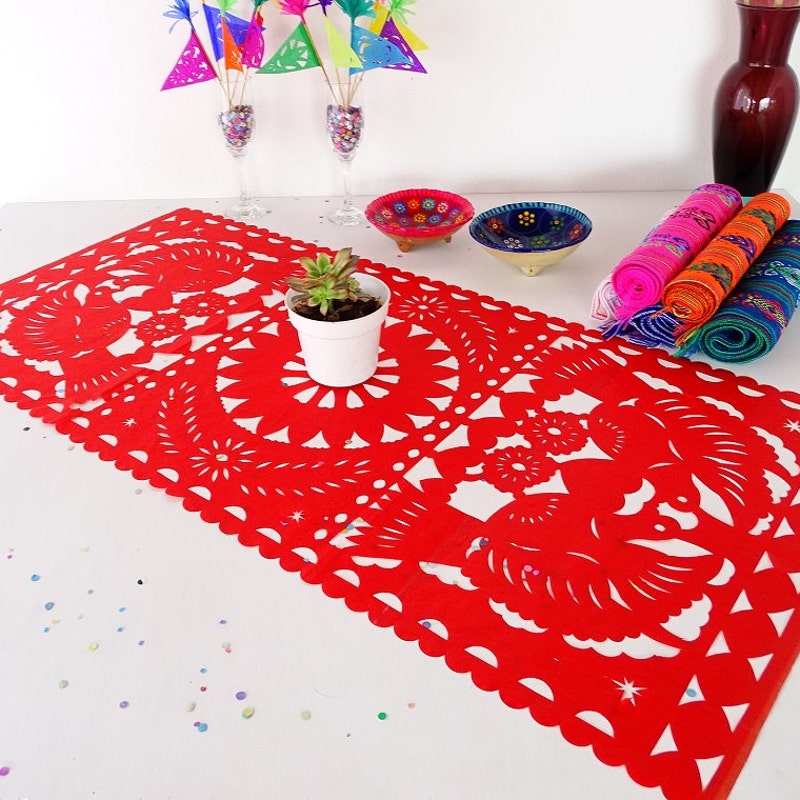 Mexican Table Cloth - Etsy
