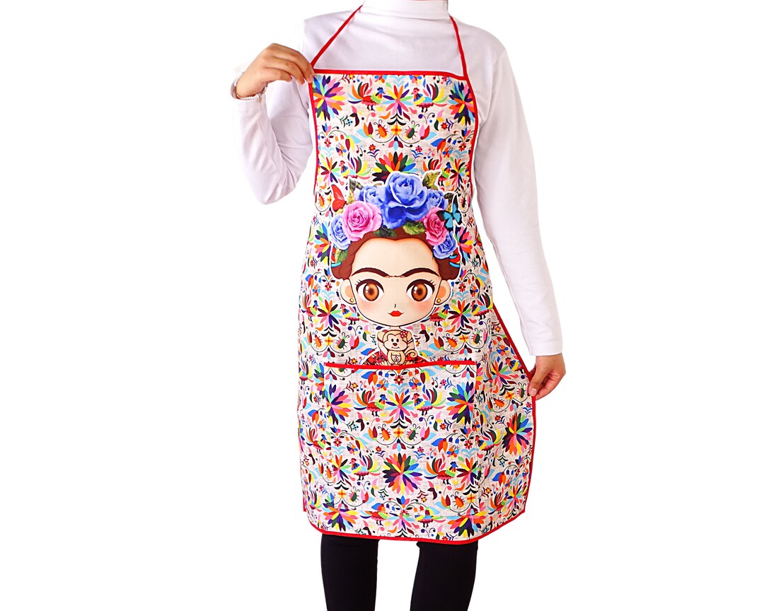 Baby Frida Apron, Mexican Fiesta Decor, Day of the Dead - Etsy