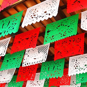 Mexican Independence Day Decorations, Papel Picado Mexicano Para ...