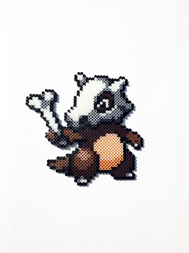 Games & Puzzles Toys & Games 3D Pokeball 8 bit Art Cubone Gift Video ...