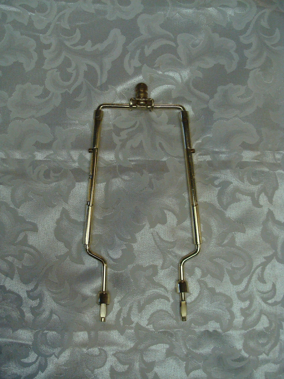 Adjustable Lamp Harp 8 in to 10 in With Finial -brass Finish - Etsy