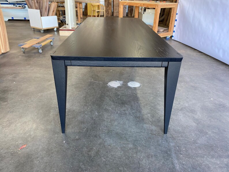 Oslo Dining Table in Ebonized Ash - Etsy