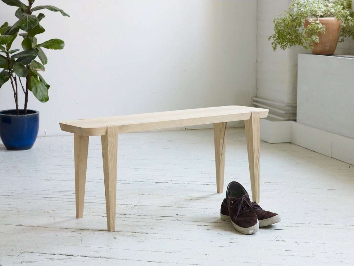 Oslo Bench in American Ash - Etsy