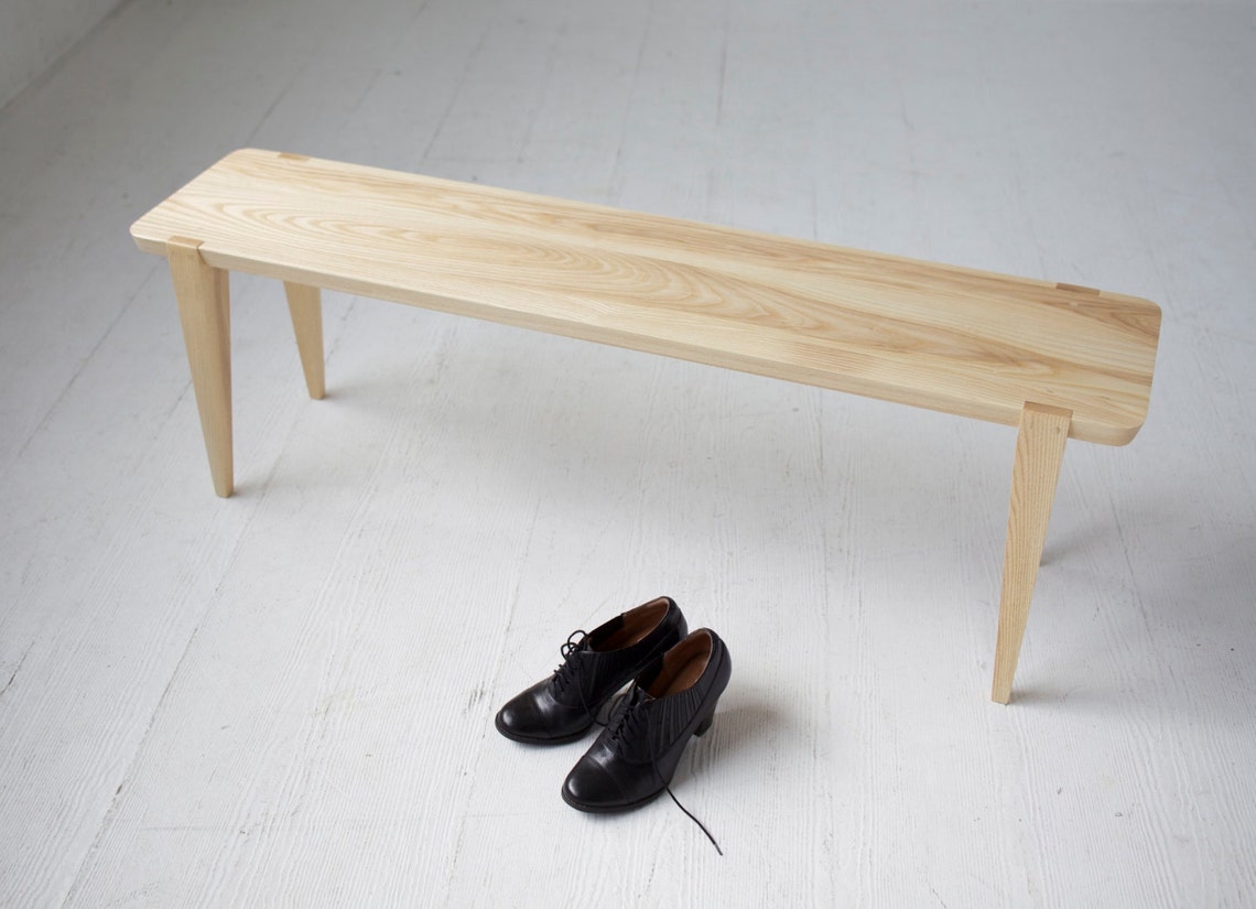 Oslo Bench in American Ash - Etsy