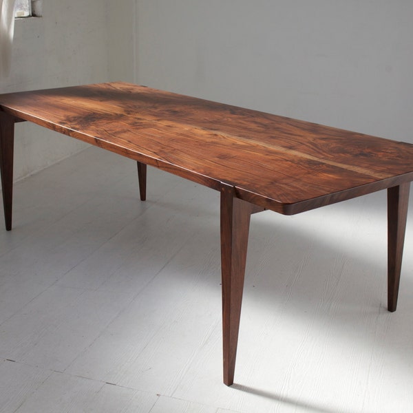 Walnut Dining Table - Etsy