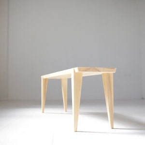 Oslo Bench in American Ash - Etsy