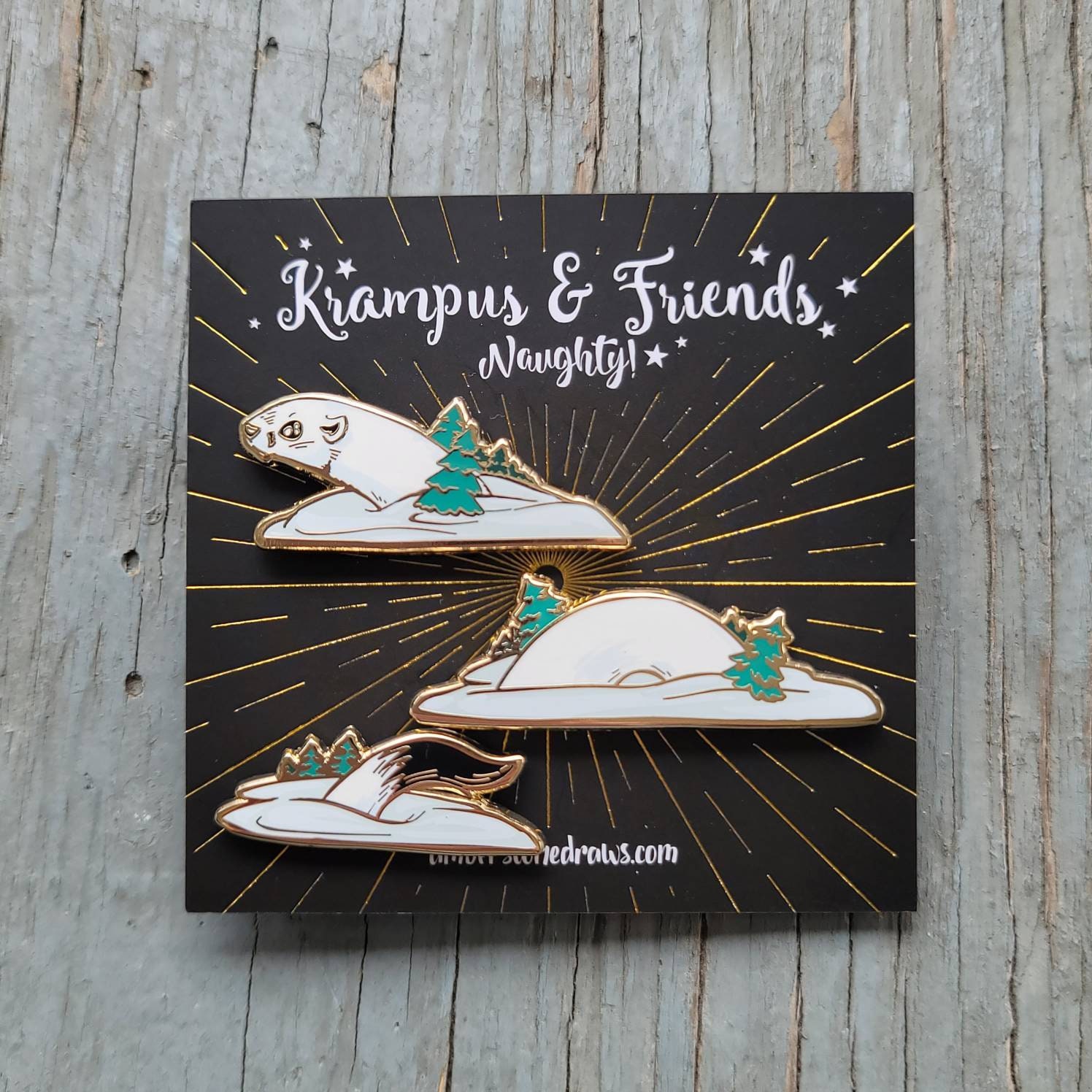 Krampus and Friends Snow Wasset - Etsy