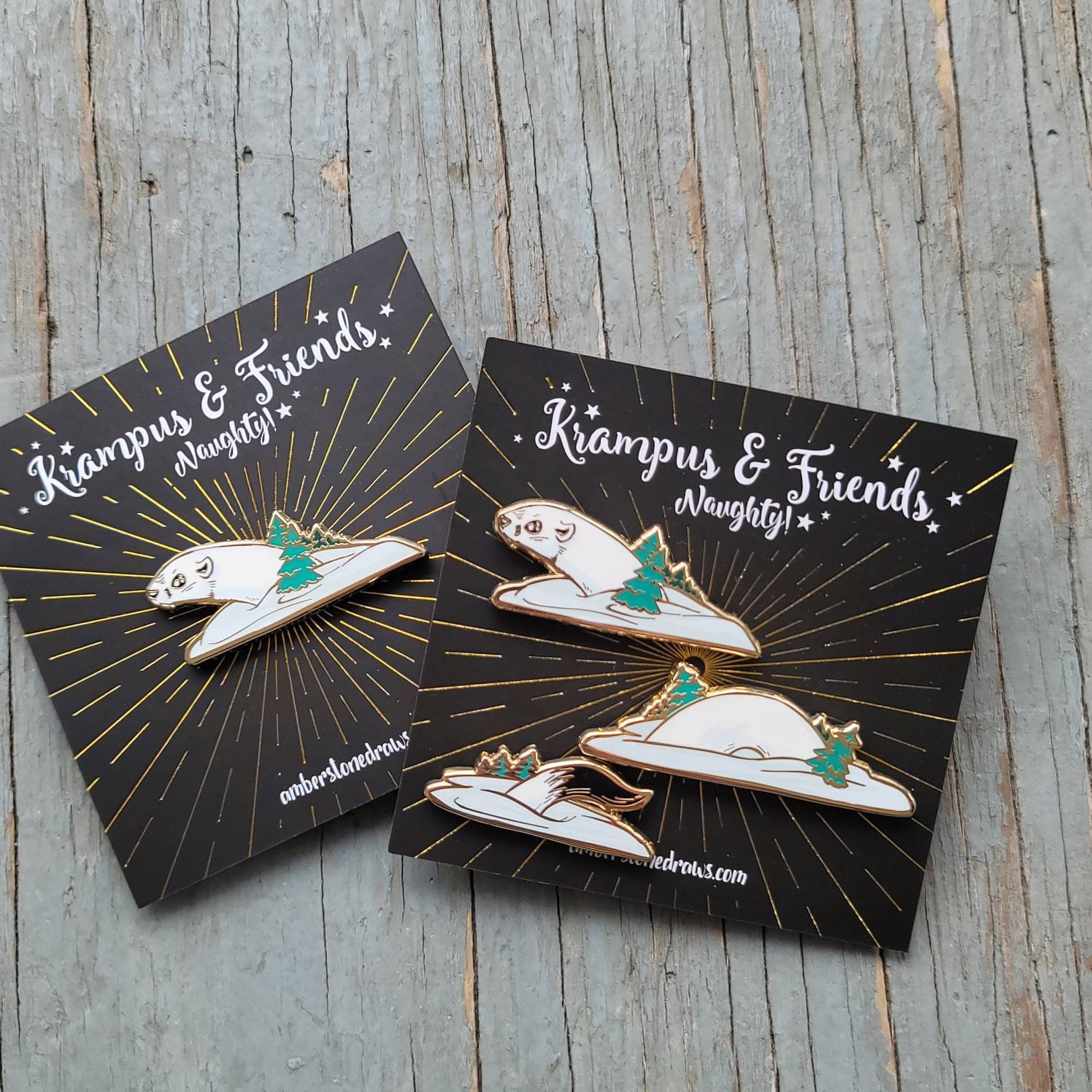 Krampus and Friends Snow Wasset - Etsy