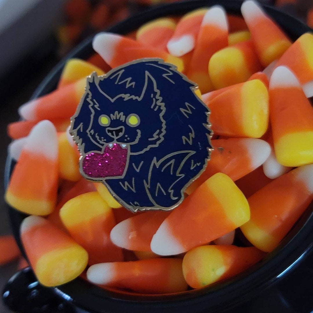 Werewolf Owl Hard Enamel Pin - Etsy