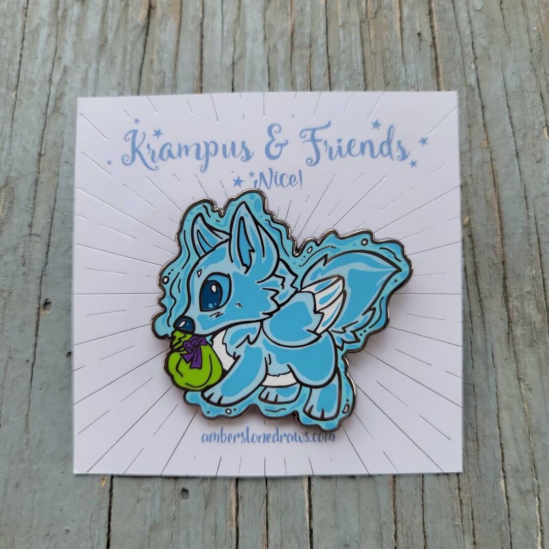 Krampus and Friends! Wolfenoot Pin - Etsy