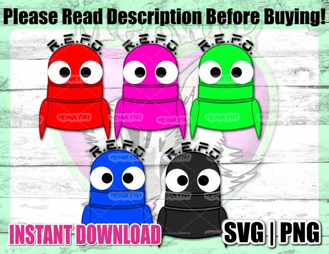Repo Robots SVG - Etsy