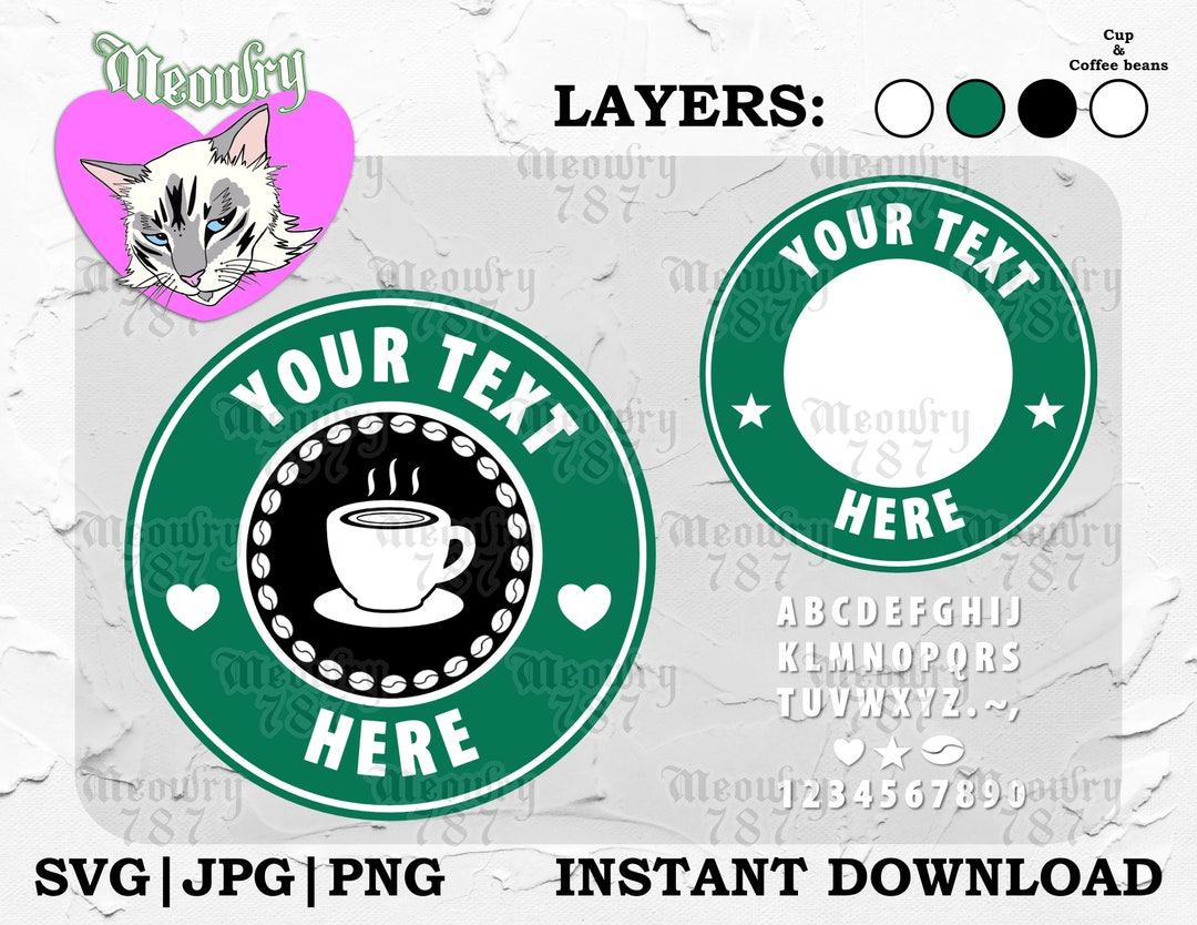 Coffee Label SVG - Etsy