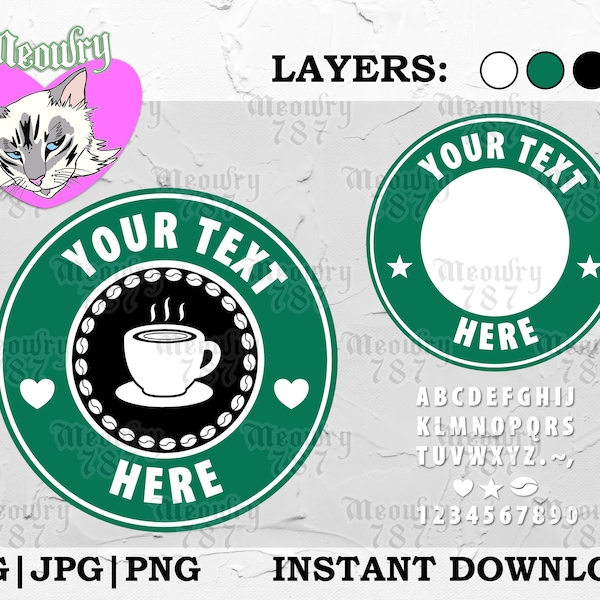 Starbucks Logo Svg - Etsy