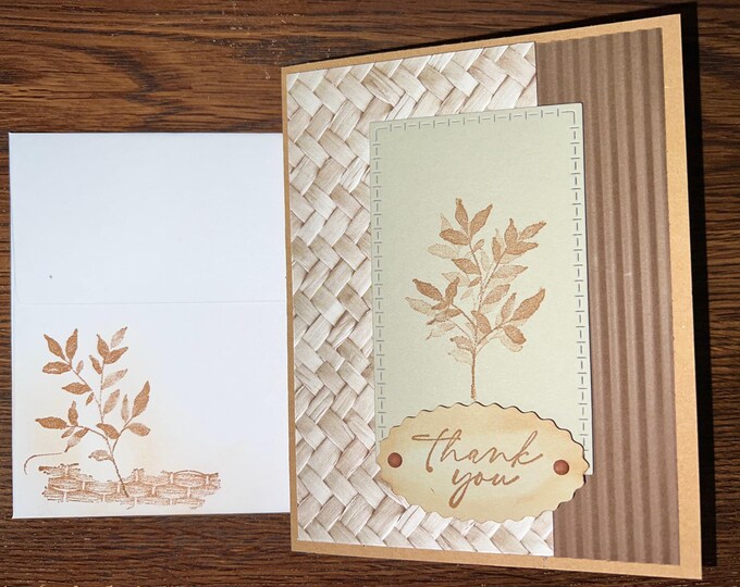 Masculine, Thank You, the Best, Amazing Person, Rustic, Handmade, Note ...