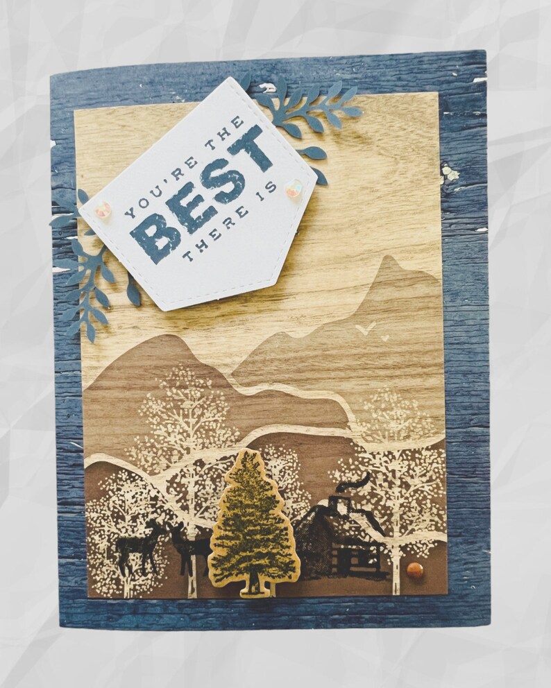 Father's Day, You're the Best, Amazing Person, Rustic, Handmade, Note ...